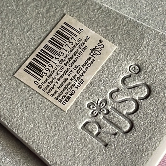 Russ | Wall Decor | Nos Vtg Russ 25th Anniversary Double Picture Glass ...